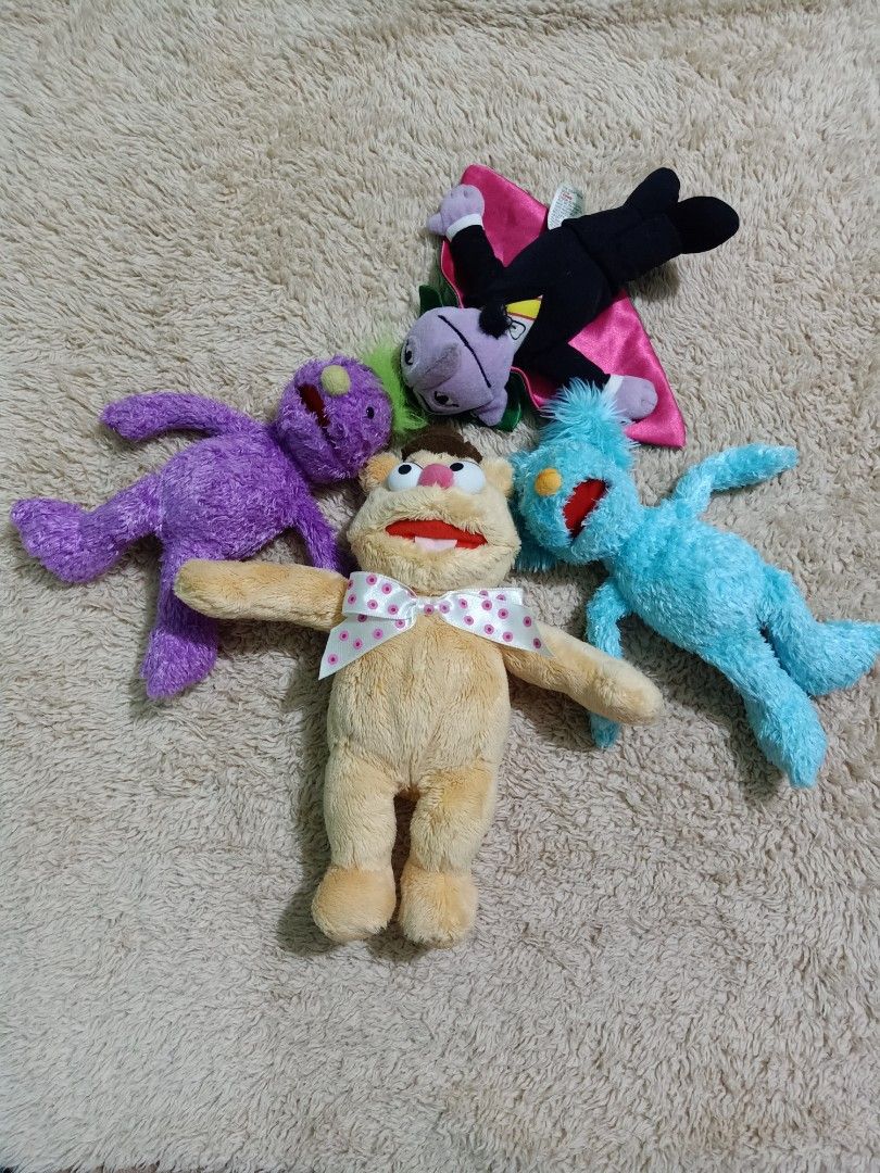 RARE SESAME STREET / JIM HENSON / MUPPETS BUNDLE SET (Iver, Fozzie Bear ...