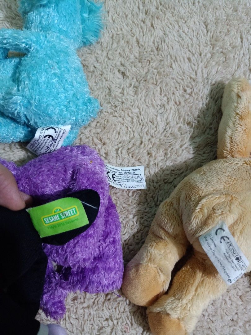 RARE SESAME STREET / JIM HENSON / MUPPETS BUNDLE SET (Iver, Fozzie Bear ...