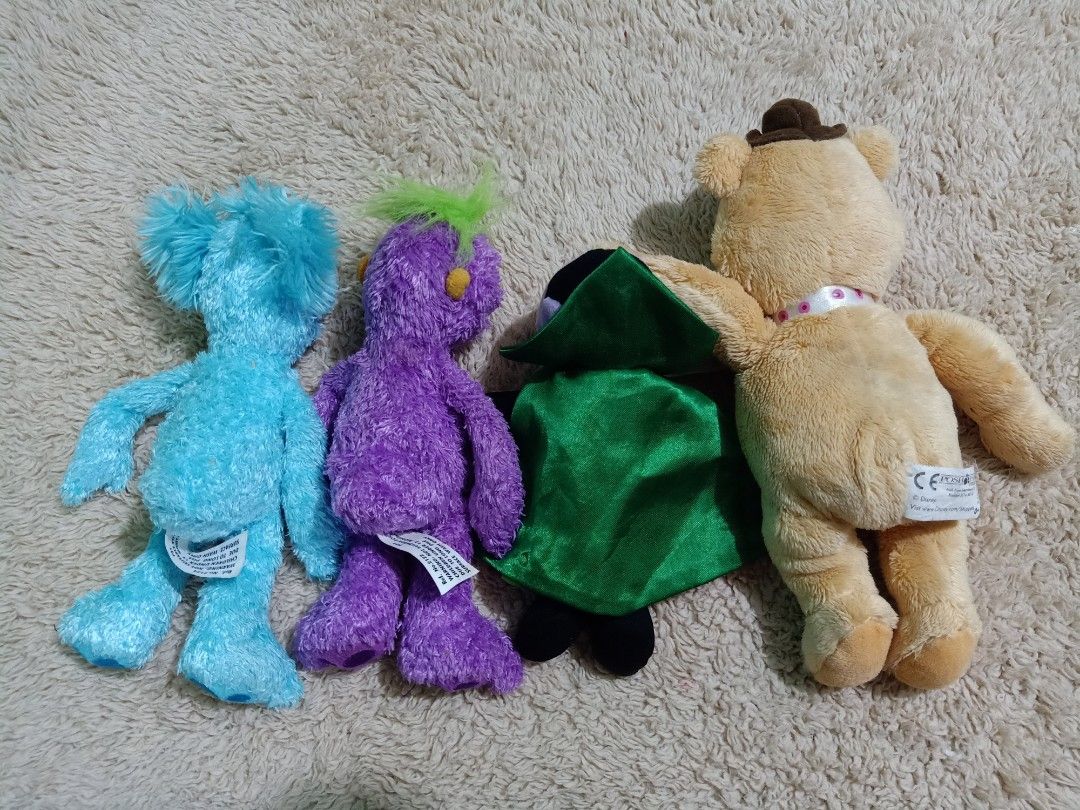 RARE SESAME STREET / JIM HENSON / MUPPETS BUNDLE SET (Iver, Fozzie Bear ...