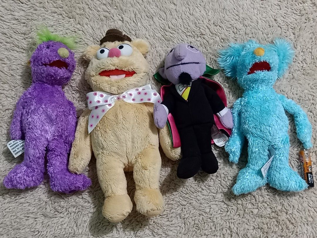 RARE SESAME STREET / JIM HENSON / MUPPETS BUNDLE SET (Iver, Fozzie Bear ...