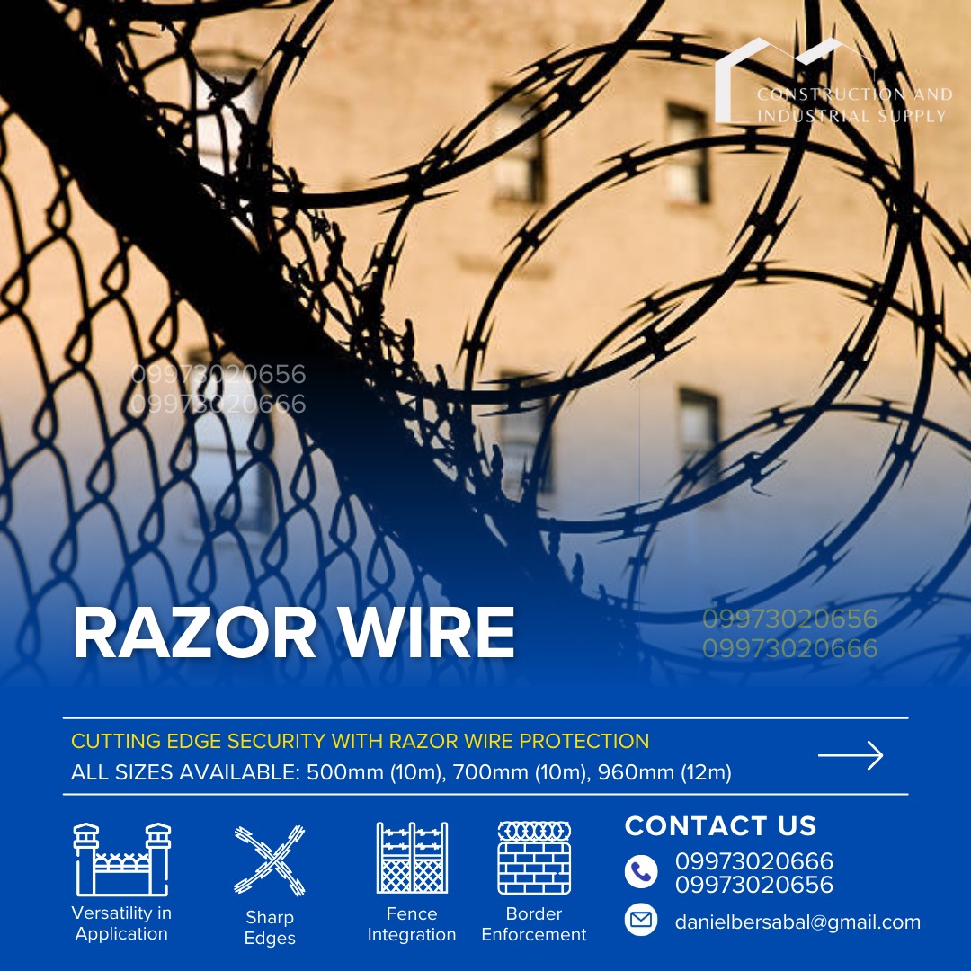 Razor Wire | Barbed Wire | Security Fencing | Perimeter Security | High ...