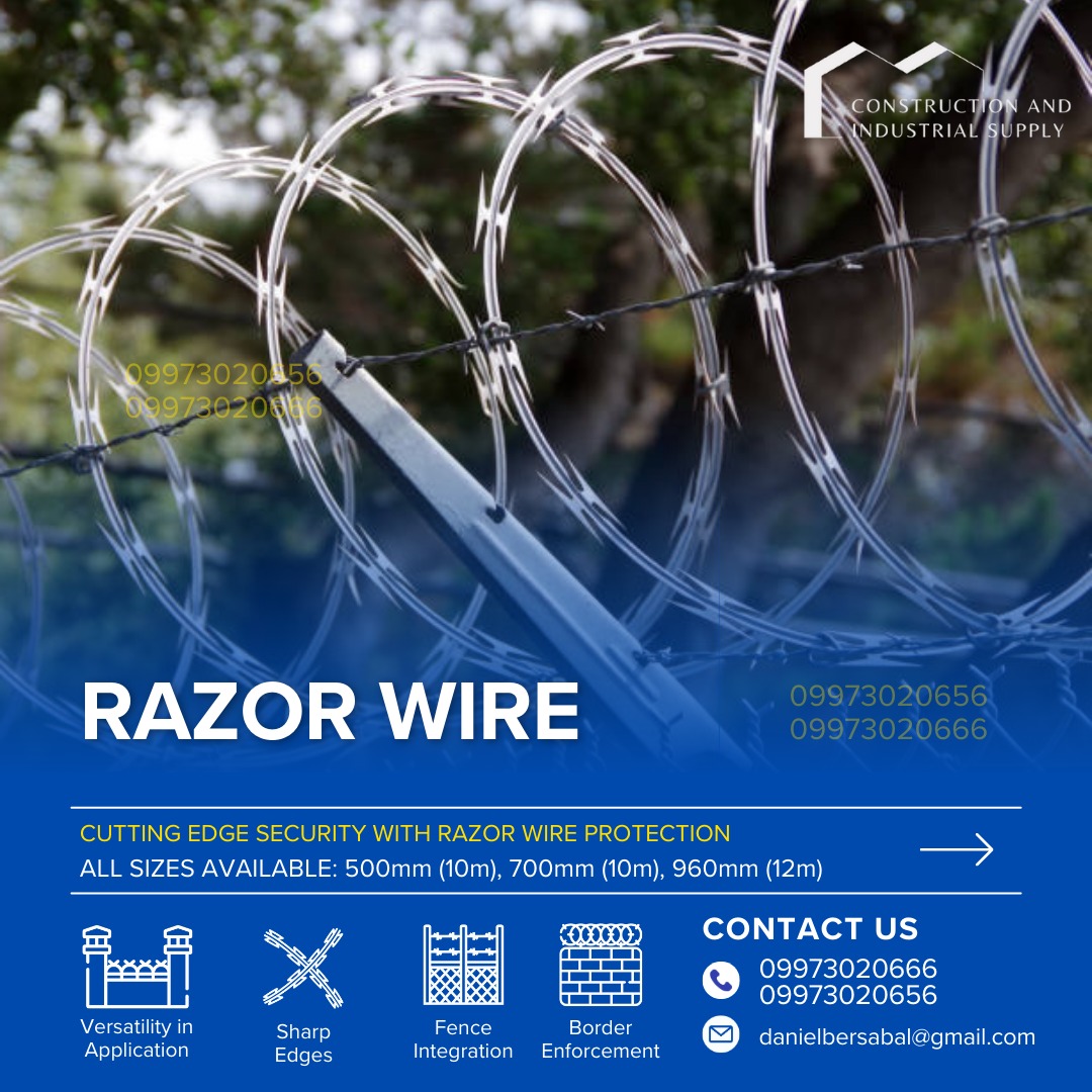 Razor Wire | Barbed Wire | Security Fencing | Perimeter Security | High ...