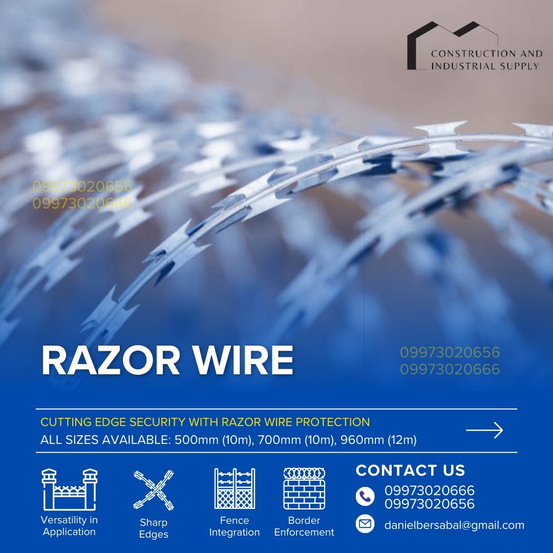 Razor Wire | Barbed Wire | Security Fencing | Perimeter Security | High ...