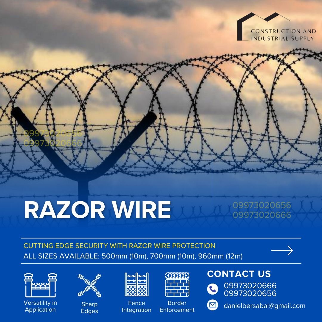 Razor Wire | Barbed Wire | Security Fencing | Perimeter Security | High ...