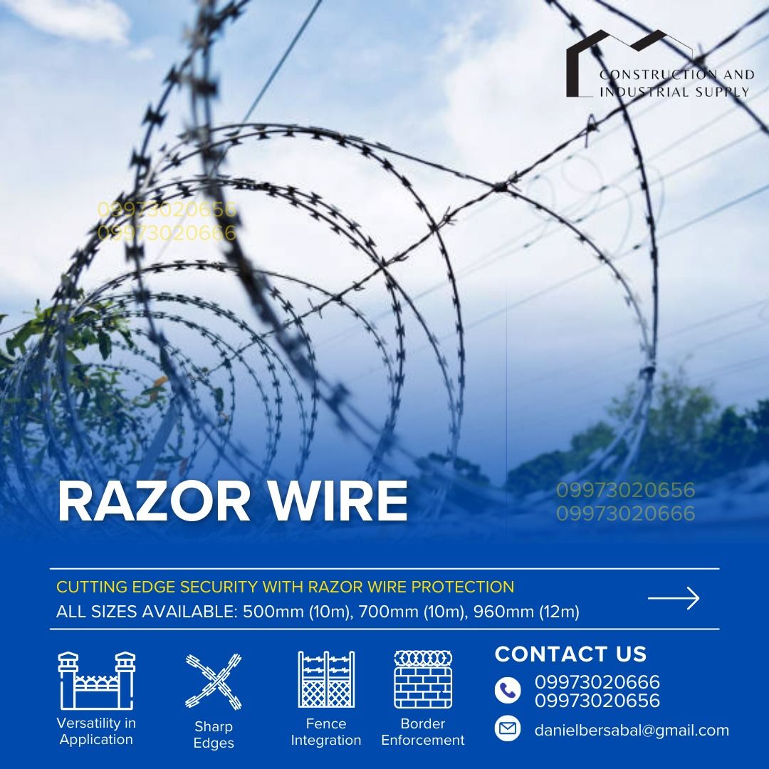 Razor Wire | Barbed Wire | Security Fencing | Perimeter Security | High ...