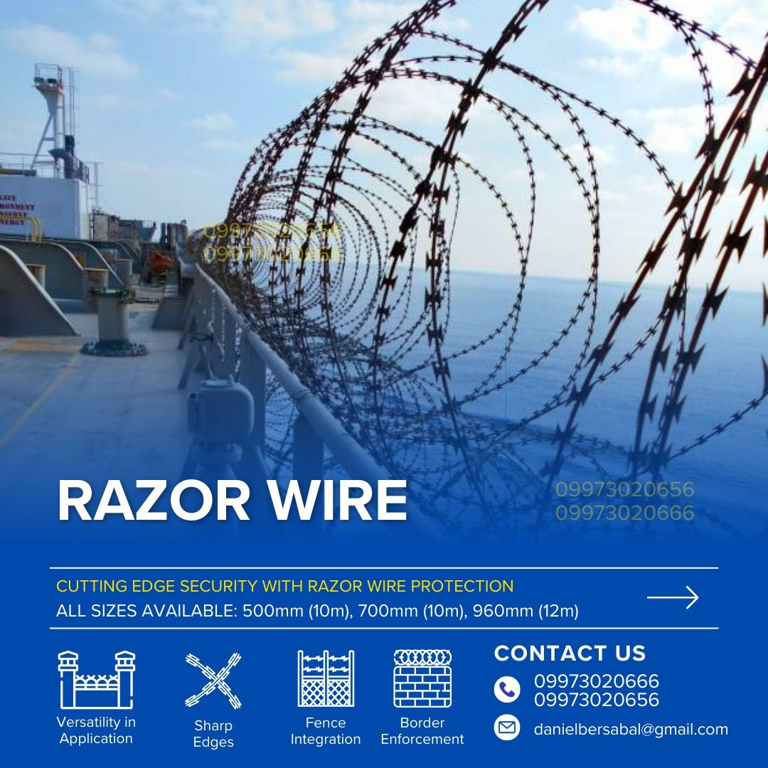 Razor Wire | Barbed Wire | Security Fencing | Perimeter Security | High ...