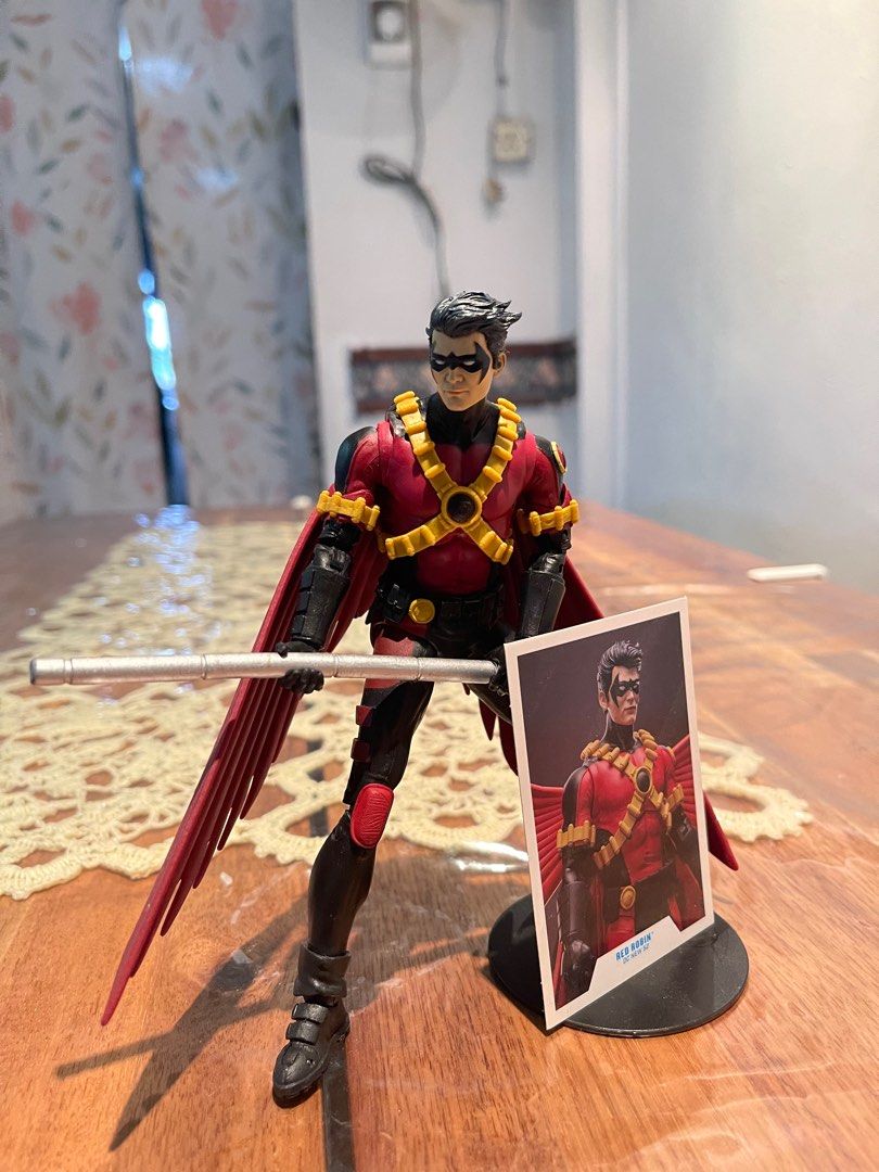 Red Robin - 1:10 Scale Action Figure, 7"- DC Multiverse - McFarlane ...
