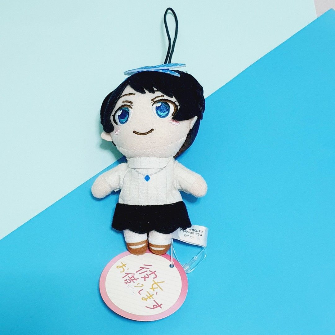 Rent A Girlfriend Ruka Sarashina Mascot Plush Charm, Hobbies & Toys ...