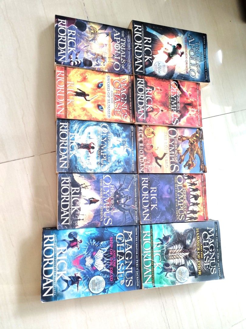 Rick Riordan, Hobbies & Toys, Books & Magazines, Fiction & Non-Fiction ...