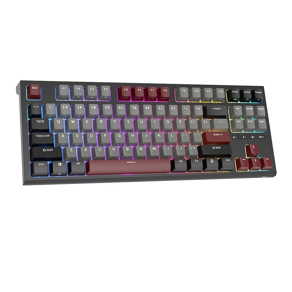 RK R87 Royal Kludge Hot-Swappable RGB 87 Keys Wired Mechanical Keyboard ...