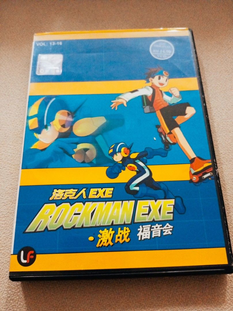 ROCKMAN EXE VCD, Hobbies & Toys, Music & Media, CDs & DVDs on Carousell