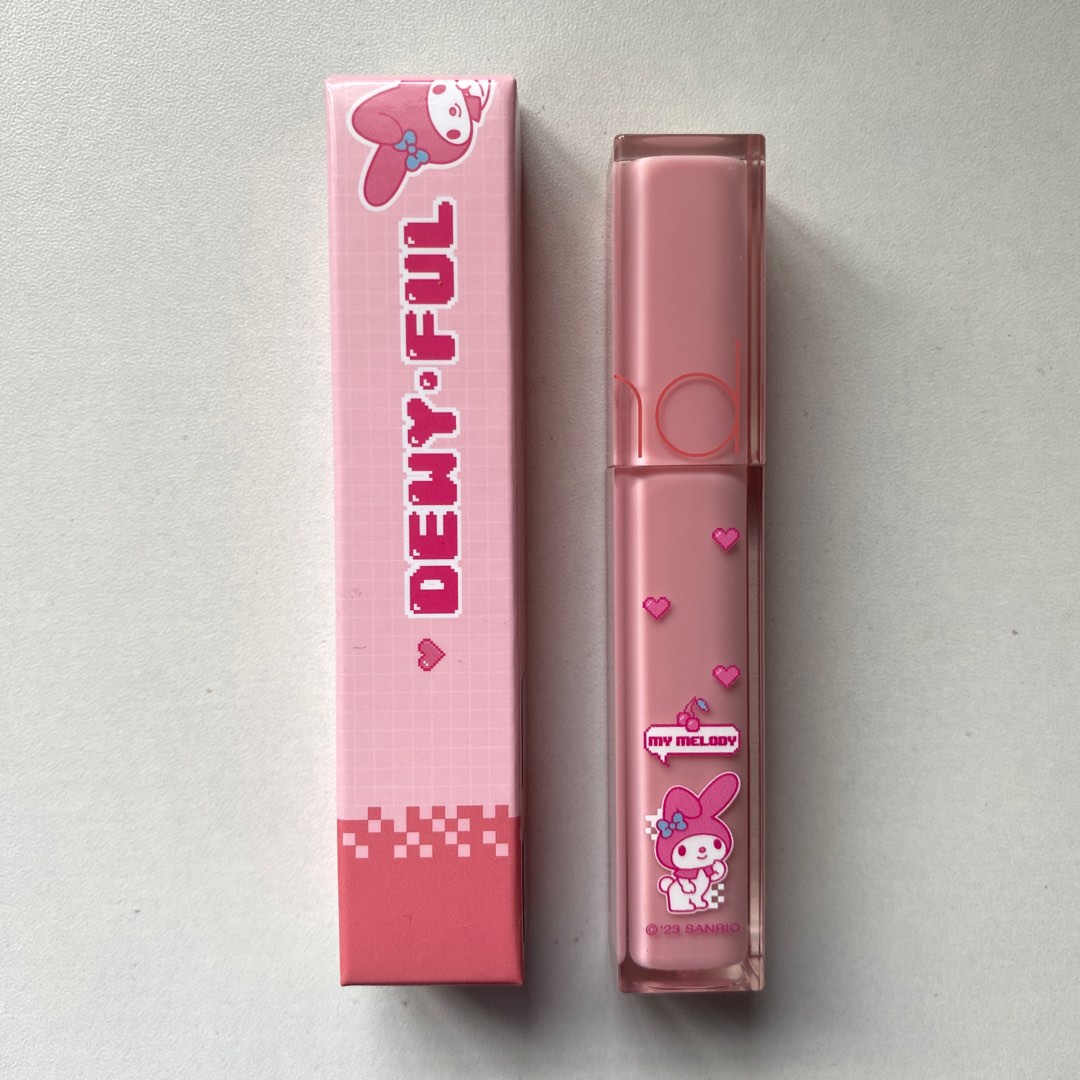 Rom&nd x Sanrio Collaboration: My Melody Dewyful Water Tint 17 Mellow ...