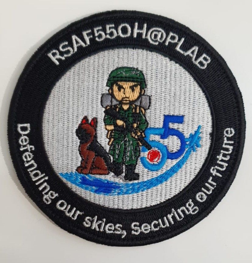 RSAF RSAF55 patches, Hobbies & Toys, Memorabilia & Collectibles, Fan ...