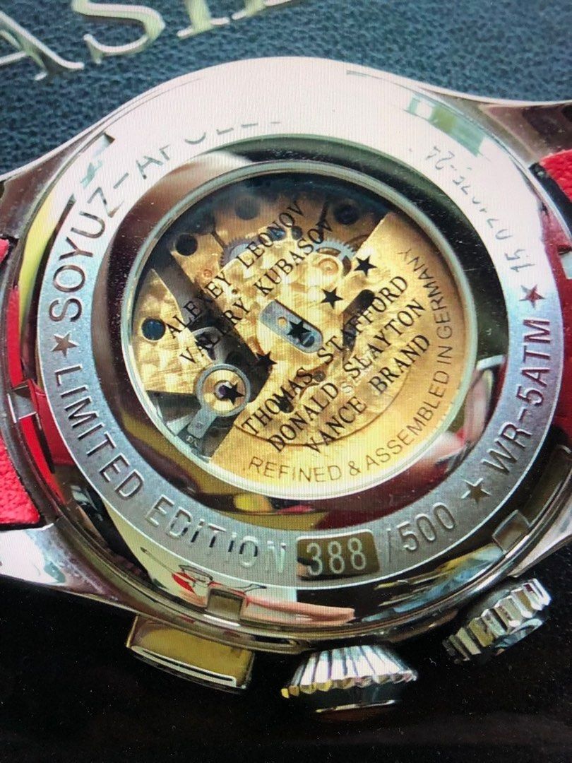 Russian Watch Poljot Basilika Soyuz Apollo Ltd Ed, Luxury, Watches on ...