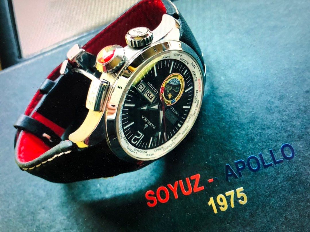 Russian Watch Poljot Basilika Soyuz Apollo Ltd Ed, Luxury, Watches on ...