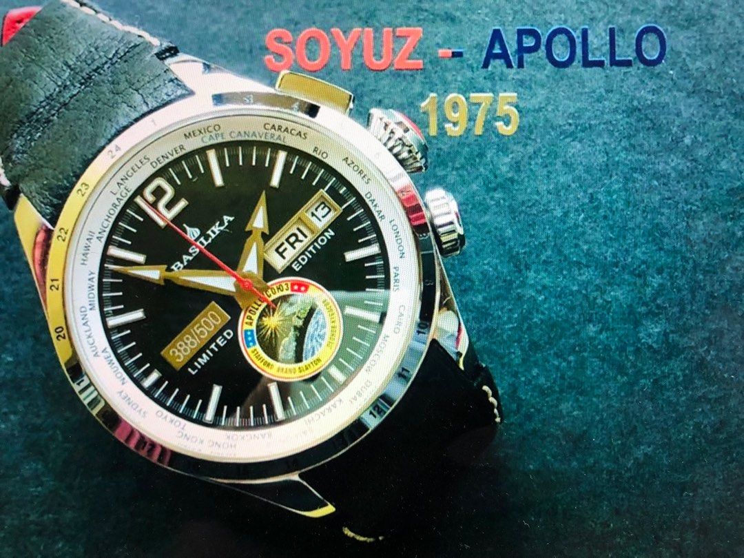 Russian Watch Poljot Basilika Soyuz Apollo Ltd Ed, Luxury, Watches on ...