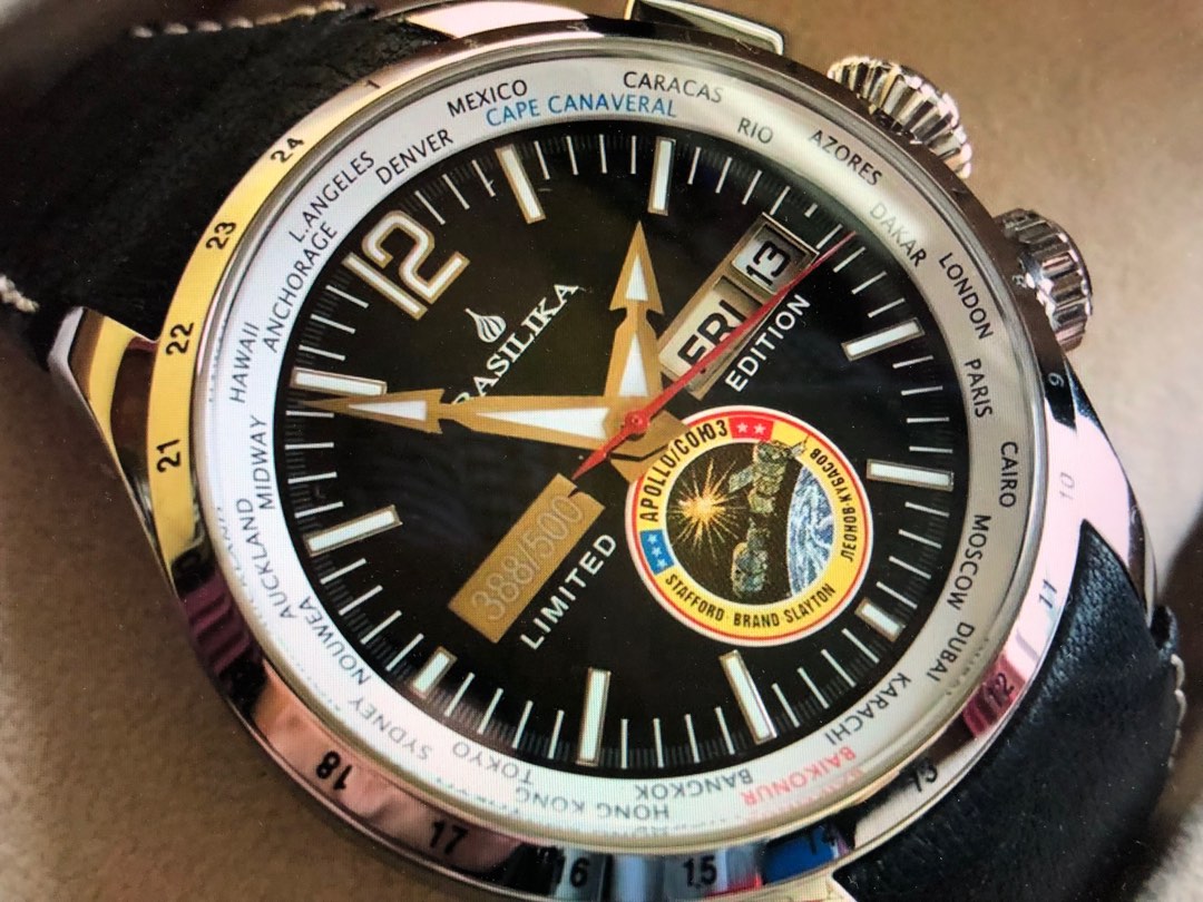 Russian Watch Poljot Basilika Soyuz Apollo Ltd Ed, Luxury, Watches on ...
