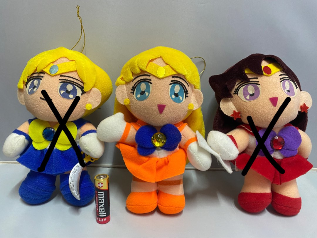 Sailor moon plush, Hobbies & Toys, Toys & Games on Carousell