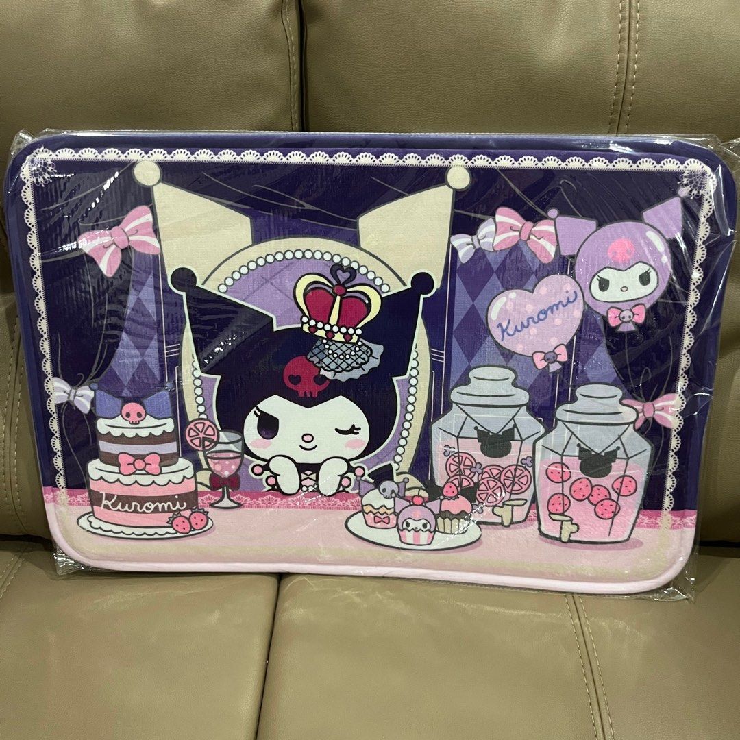 [SALES] sanrio kuromi floor bath birthday bathroom mat exclusive japan ...