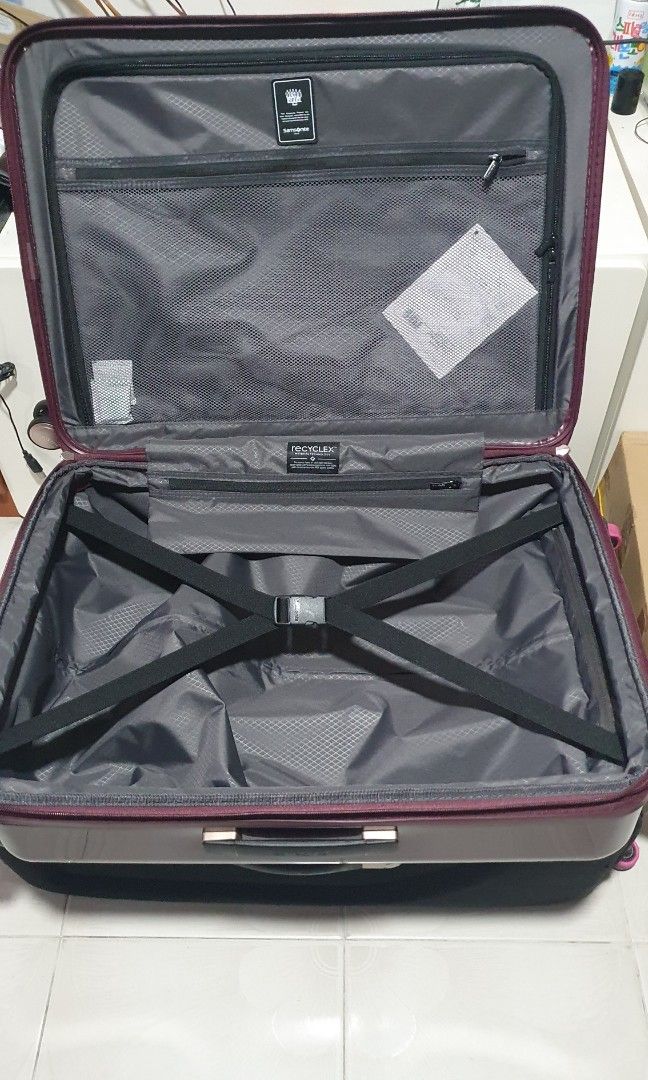 Samsonite Zeltus 69cm Spinner Expandable Luggage with Built-in Scale ...