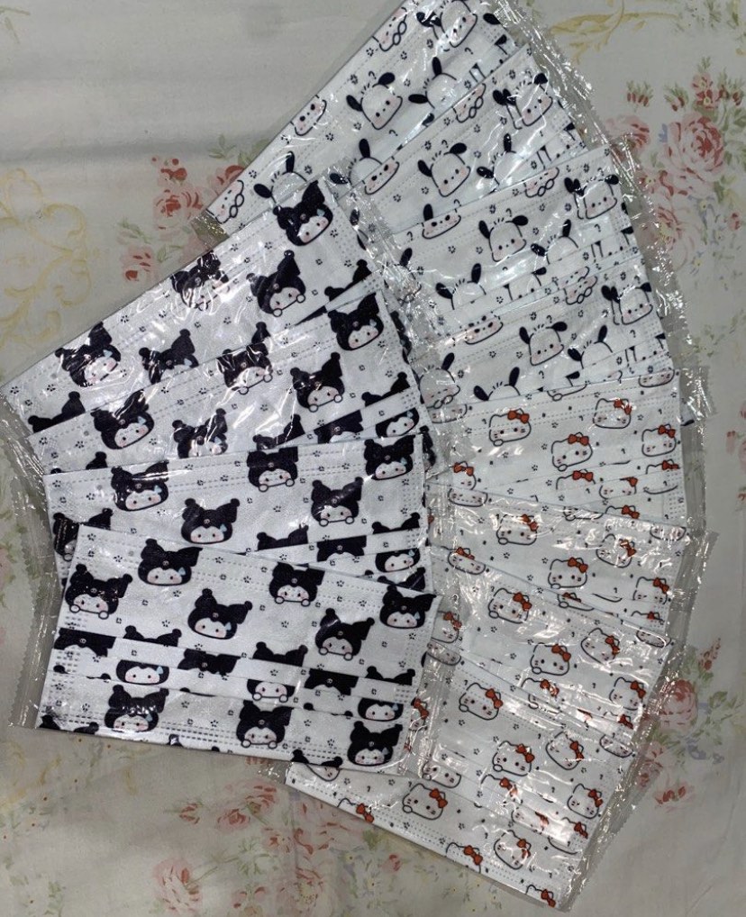 Sanrio Face mask, Beauty & Personal Care, Face, Face Care on Carousell