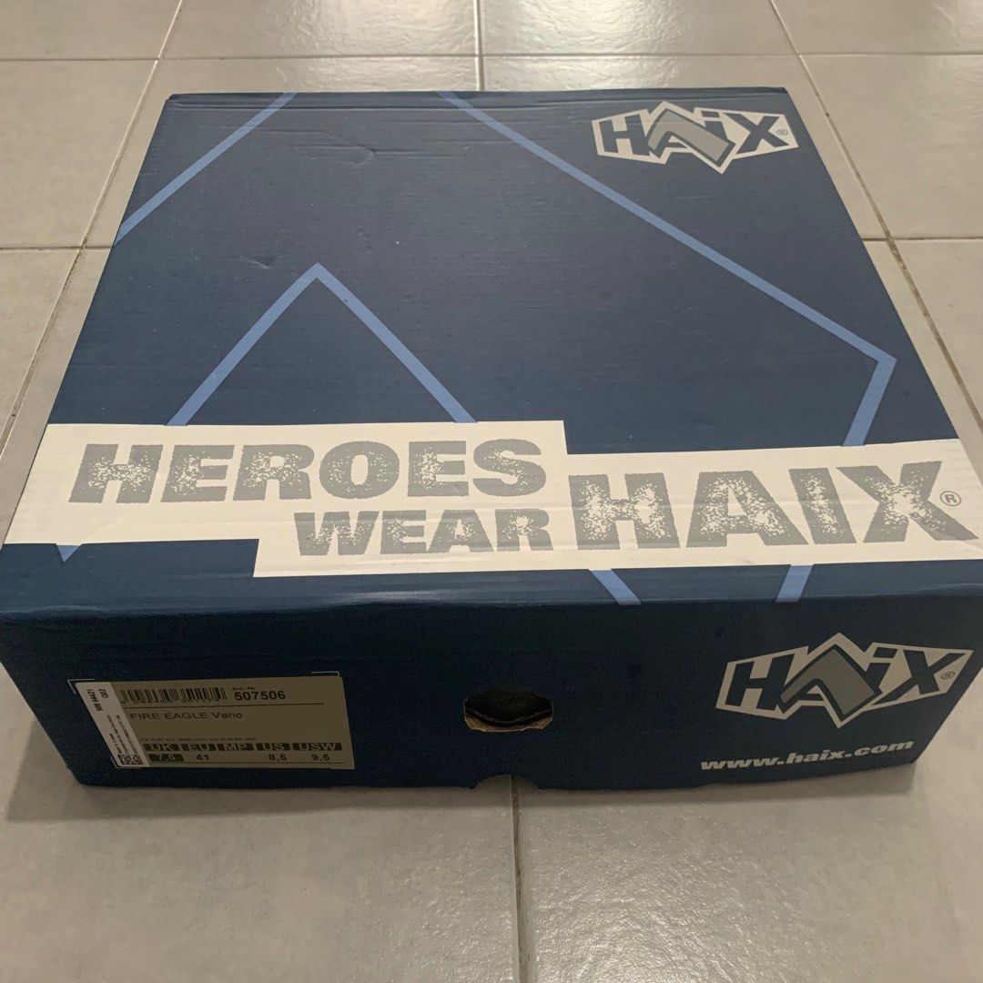 SCDF Haix Top Boot, Men's Fashion, Footwear, Boots on Carousell