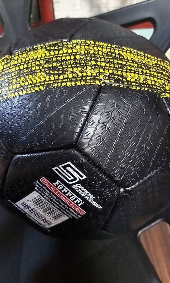 SCUDERIA FERRARI Soccer Ball, Sports Equipment, Sports & Games, Racket ...