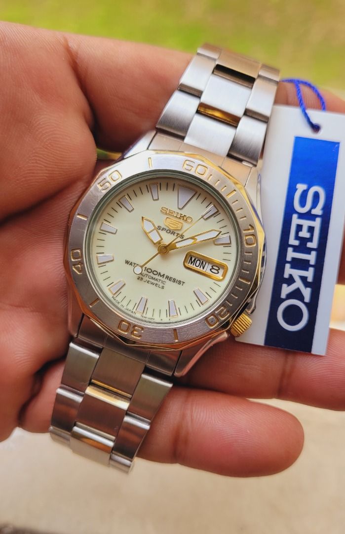 Seiko 5 Sports SNZ396J1 Luminous Dial JDM Made in Japan Set, Men's ...