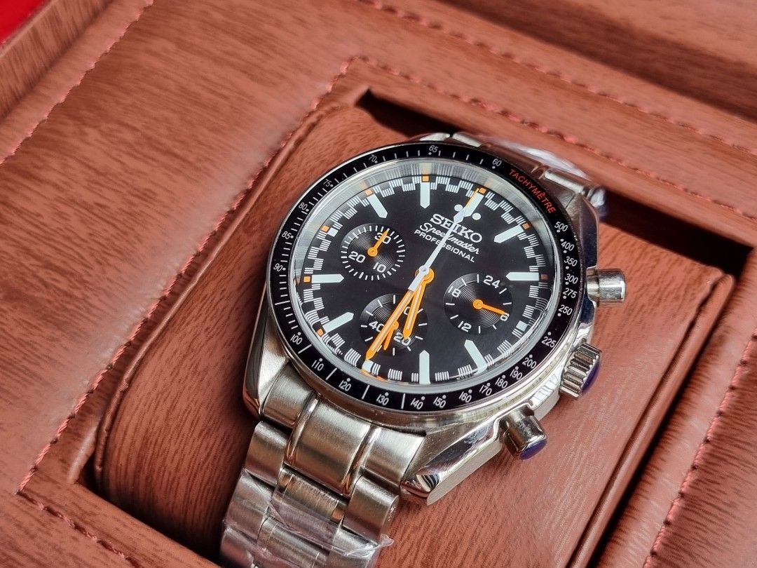 Seiko Mod Custom Speedmaster, Men's Fashion, Watches & Accessories ...