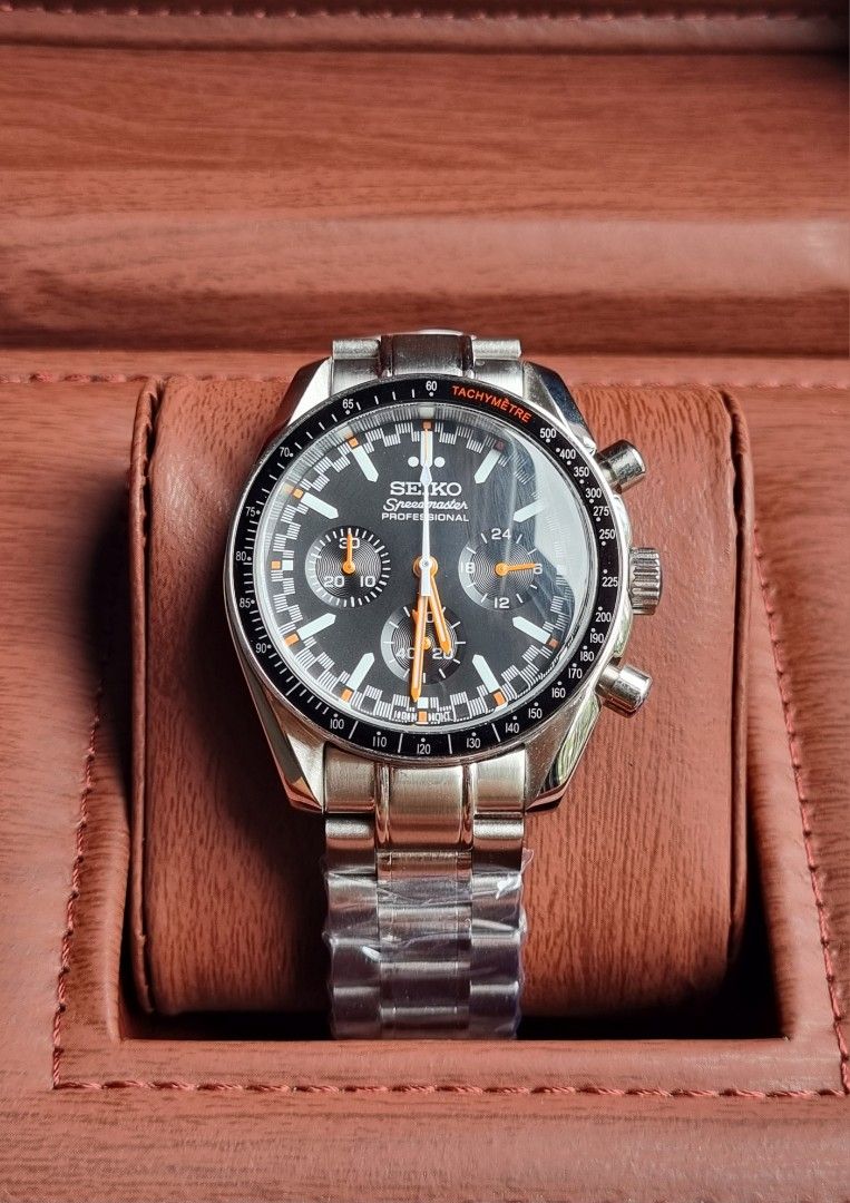 Seiko Mod Custom Speedmaster, Men's Fashion, Watches & Accessories ...