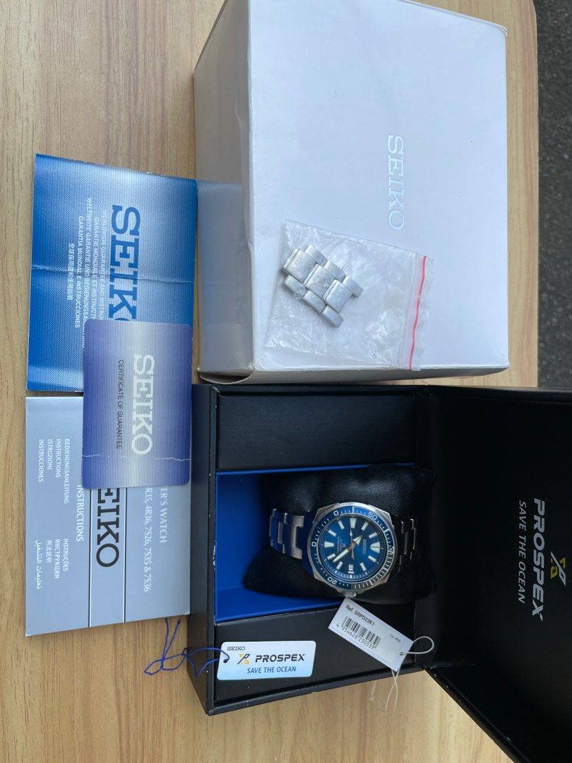Seiko Samurai - Great White Shark SRPD23 / SRPD23K1 - Save The Ocean ...