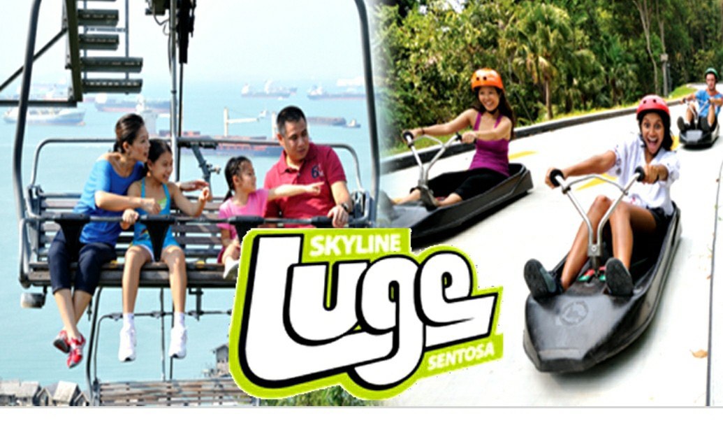 Sentosa Skyline Luge and Sky Ride 2 Ride Combo x 2 tickets, Tickets ...