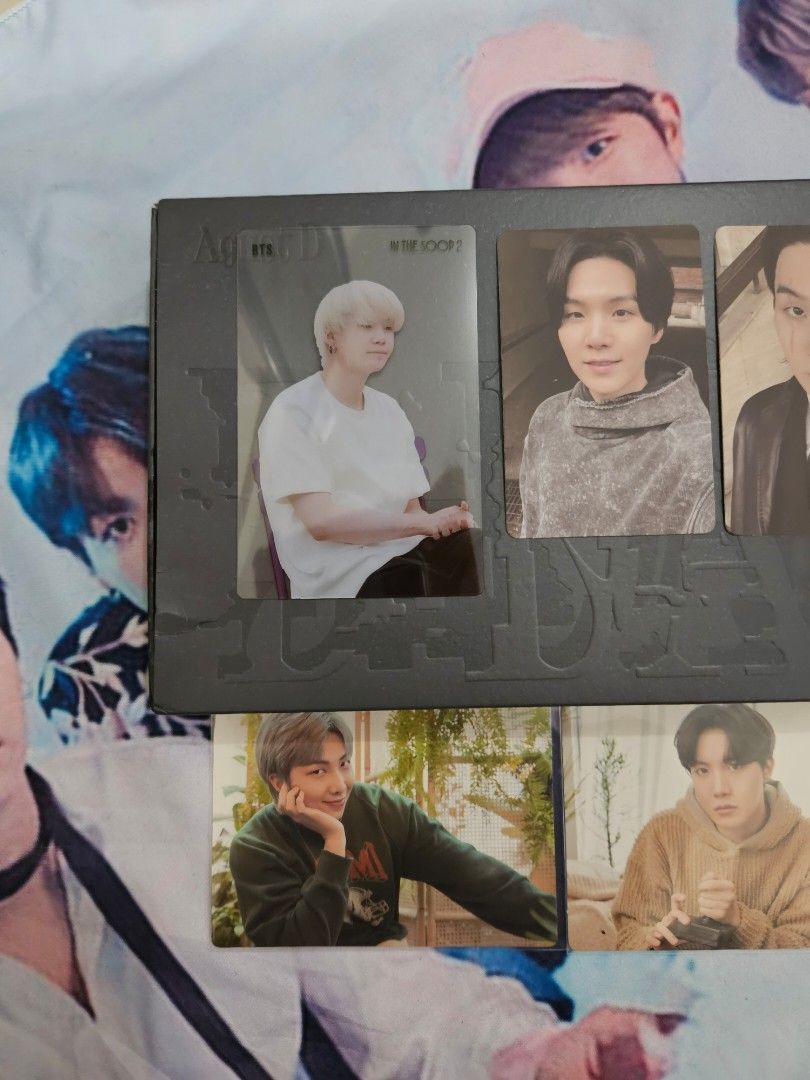 (SET) DDAY Album COMPLETE inclusions, In the Soop 2 PVC Yoongi, Merch ...