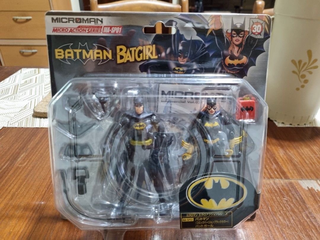 [Set of 3]: Microman Batman/Batgirl/Catwoman, Hobbies & Toys, Toys ...