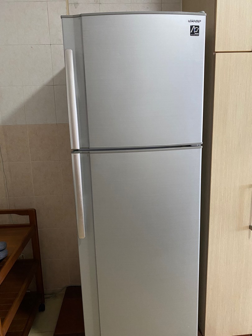 Sharp 2 door refrigerator, TV & Home Appliances, Kitchen Appliances ...