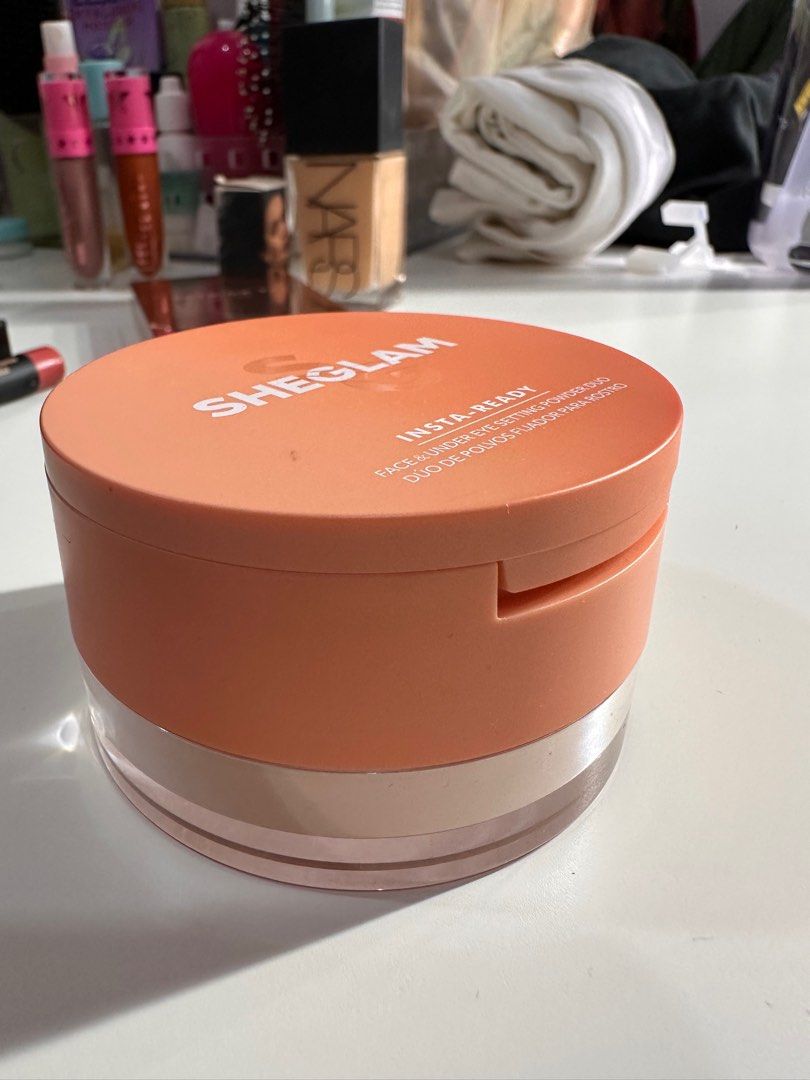 Sheglam insta ready 2in1 translucent & loose powder, Beauty & Personal ...