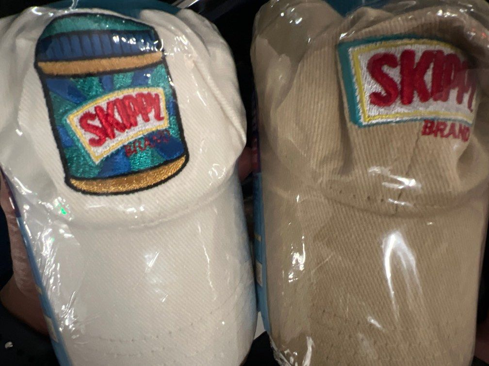 Skippy peanut butter limited edition cap (price stated for each), Men's ...