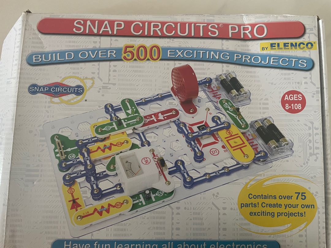 snap circuit pro, 興趣及遊戲, 玩具 & 遊戲類 - Carousell