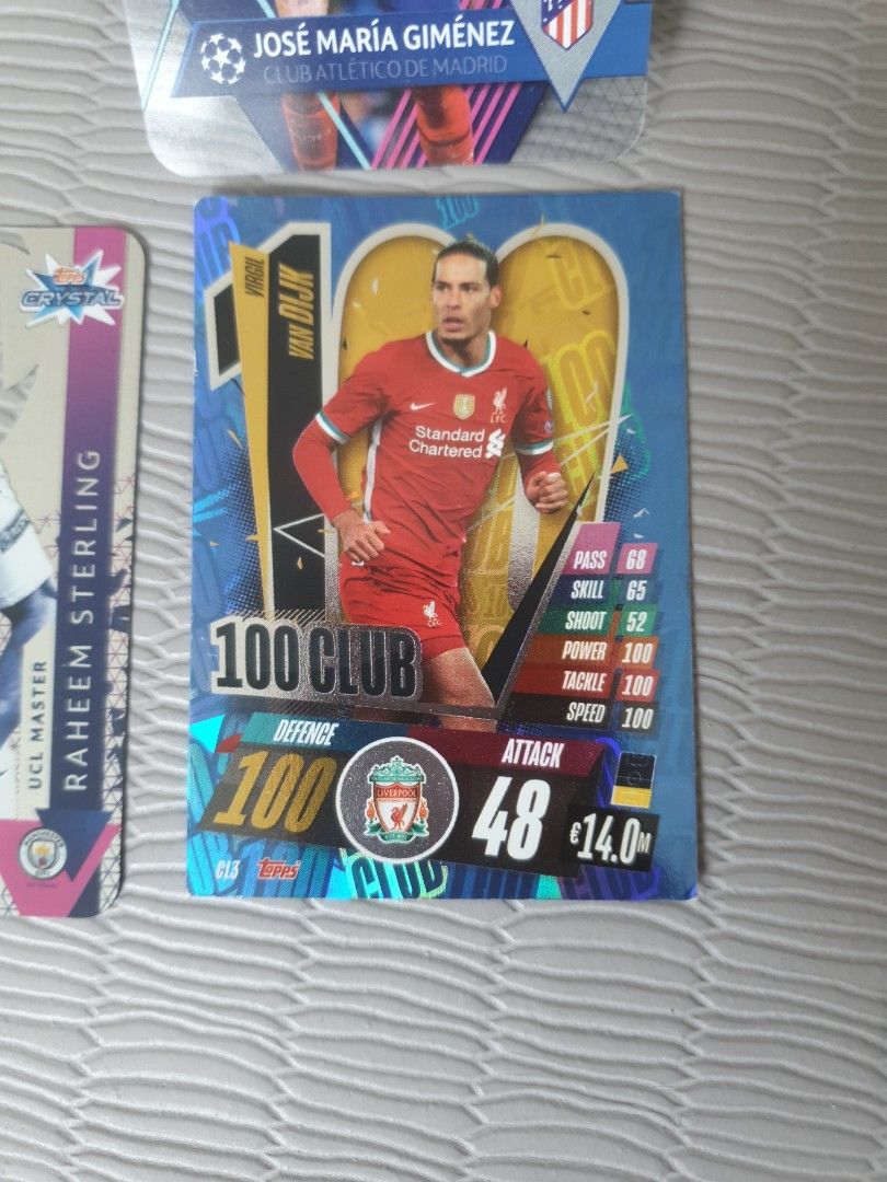 Soccer cards match attax, Hobbies & Toys, Toys & Games on Carousell