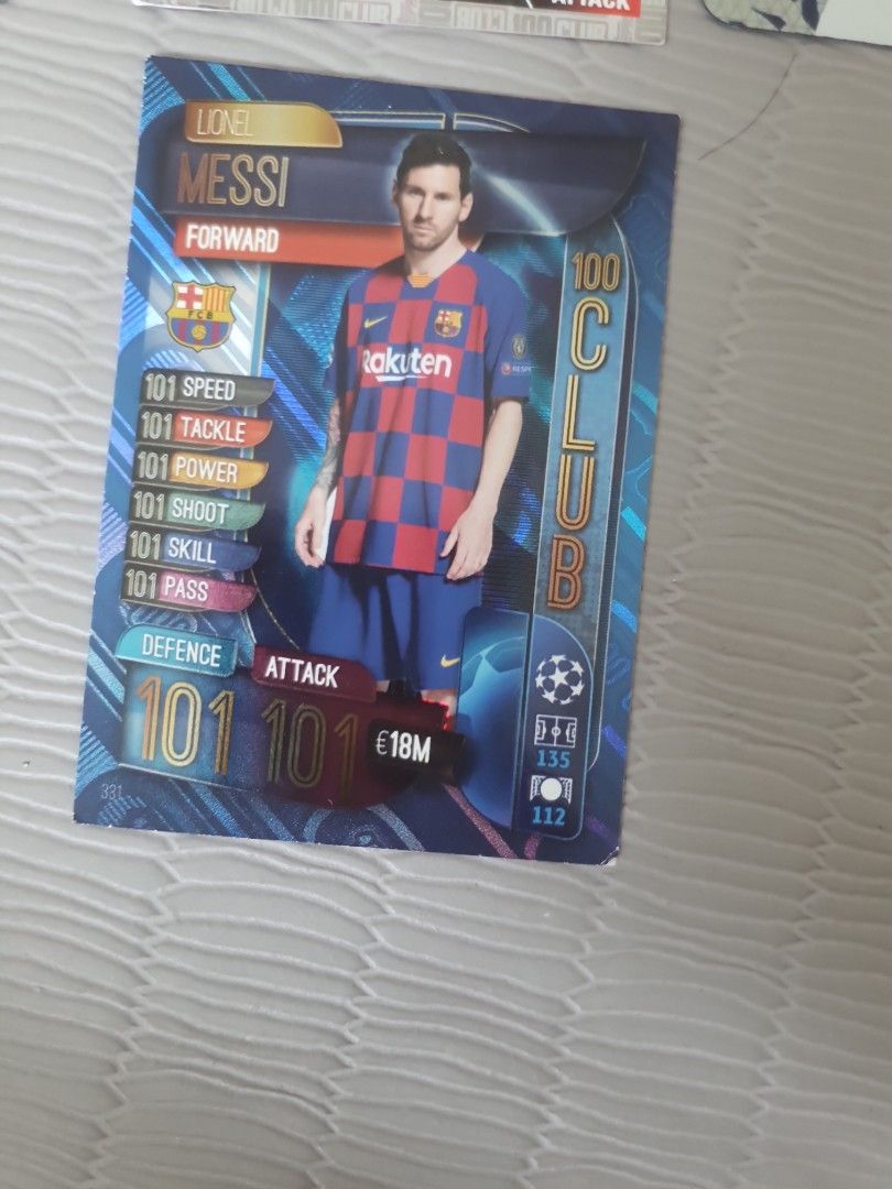 Soccer cards match attax, Hobbies & Toys, Toys & Games on Carousell
