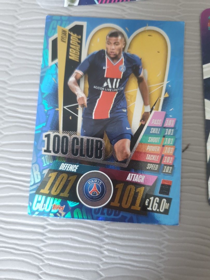 Soccer cards match attax, Hobbies & Toys, Toys & Games on Carousell