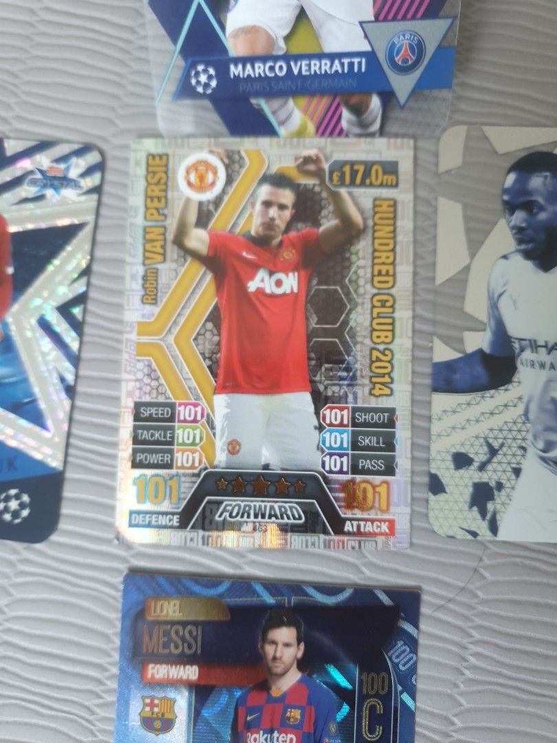 Soccer cards match attax, Hobbies & Toys, Toys & Games on Carousell