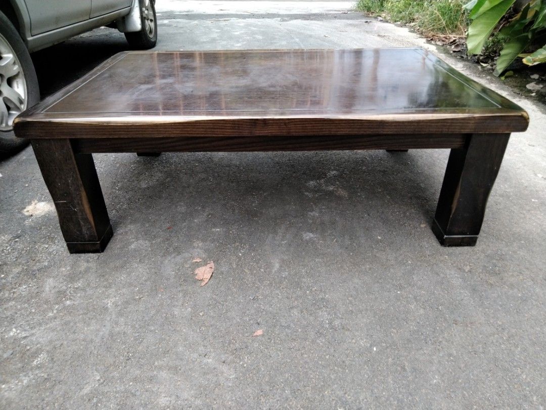 Solid Wood Big Size Removable Feet Sala Center Table - From Japan ...