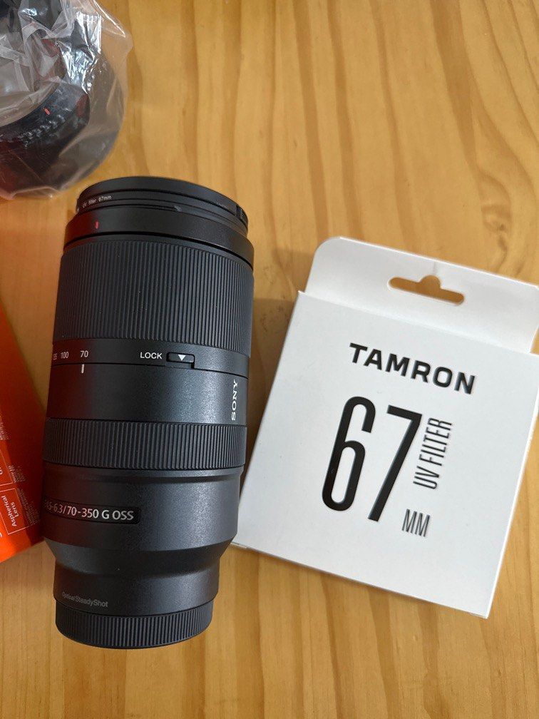Sony E70-350mm F4.5-6.3, Photography, Lens & Kits on Carousell