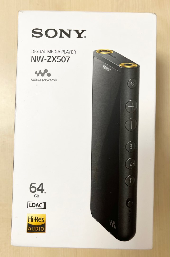 SONY LDAC NW-ZX507 64GB, 音響器材, 音樂播放裝置 MP3及CD Player - Carousell