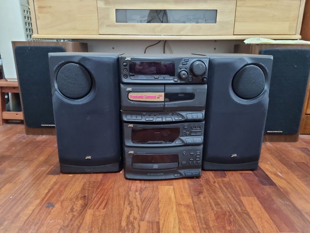 JVC Stereo System: Speakers + Amplifier, Audio, Soundbars, Speakers ...