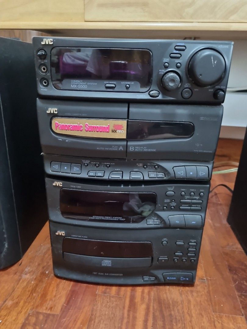 JVC Stereo System: Speakers + Amplifier, Audio, Soundbars, Speakers & Amplifiers on Carousell