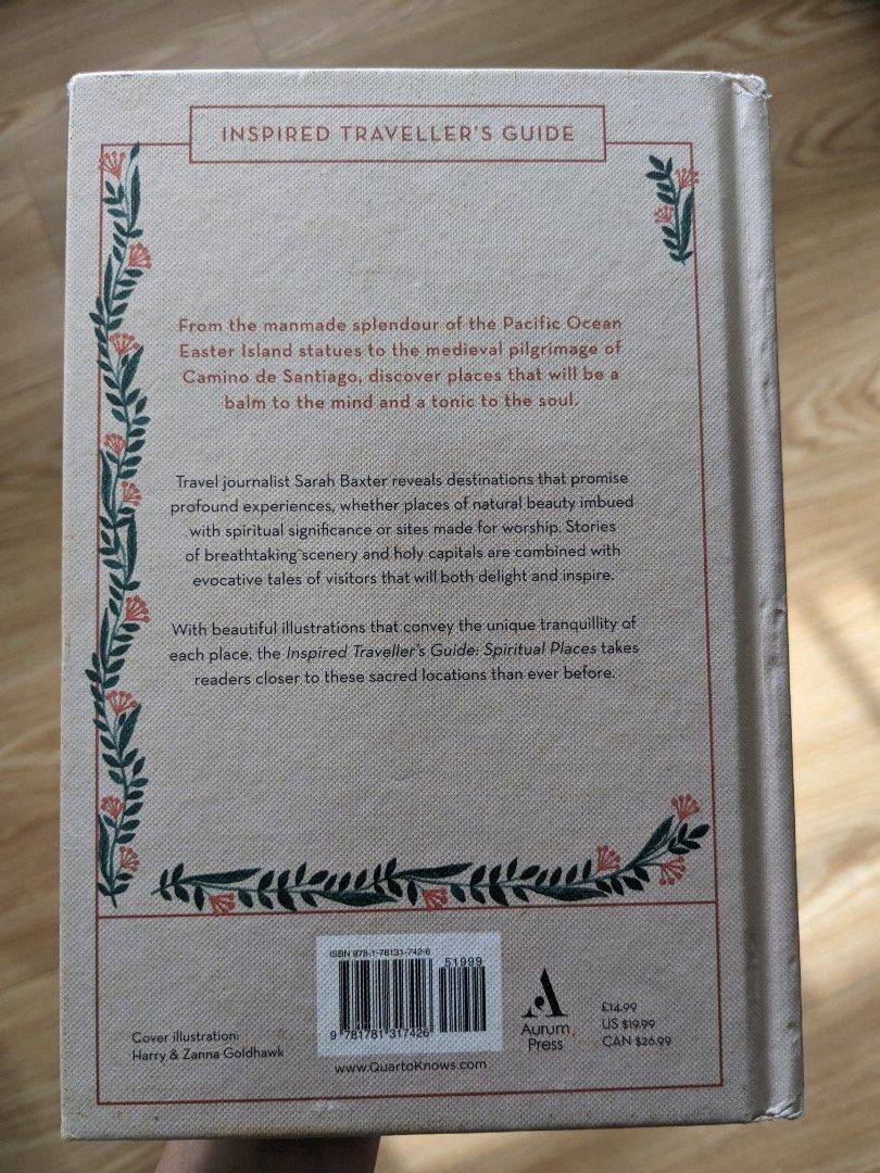 Spiritual Places Sarah Baxter, Hobbies & Toys, Books & Magazines ...