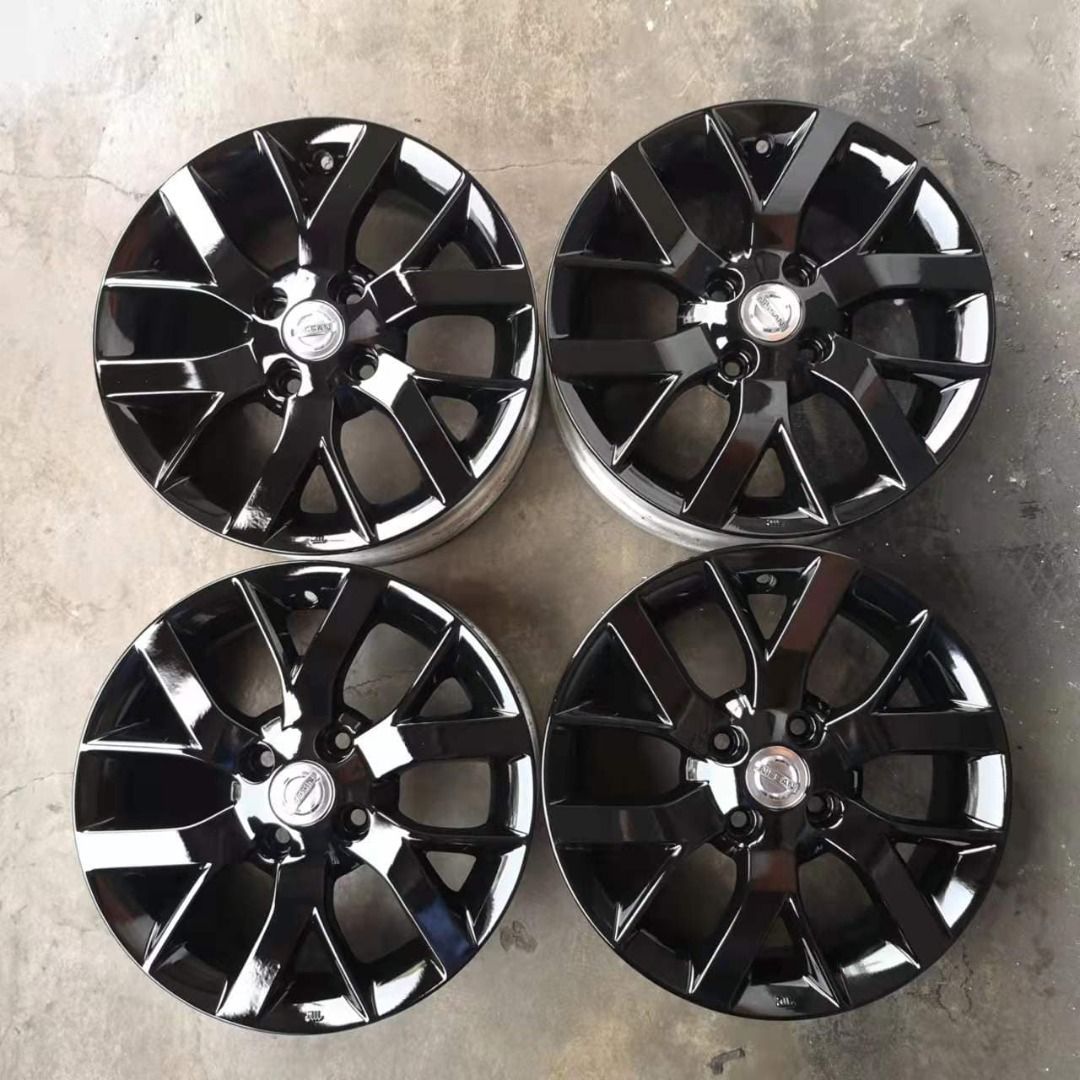 SPORT Rim NISSAN ORI 15" ALMERA MYVI BEZZA SAGA AXIA SATRIA VIOS CITY SWIFT WIRA, Auto ...