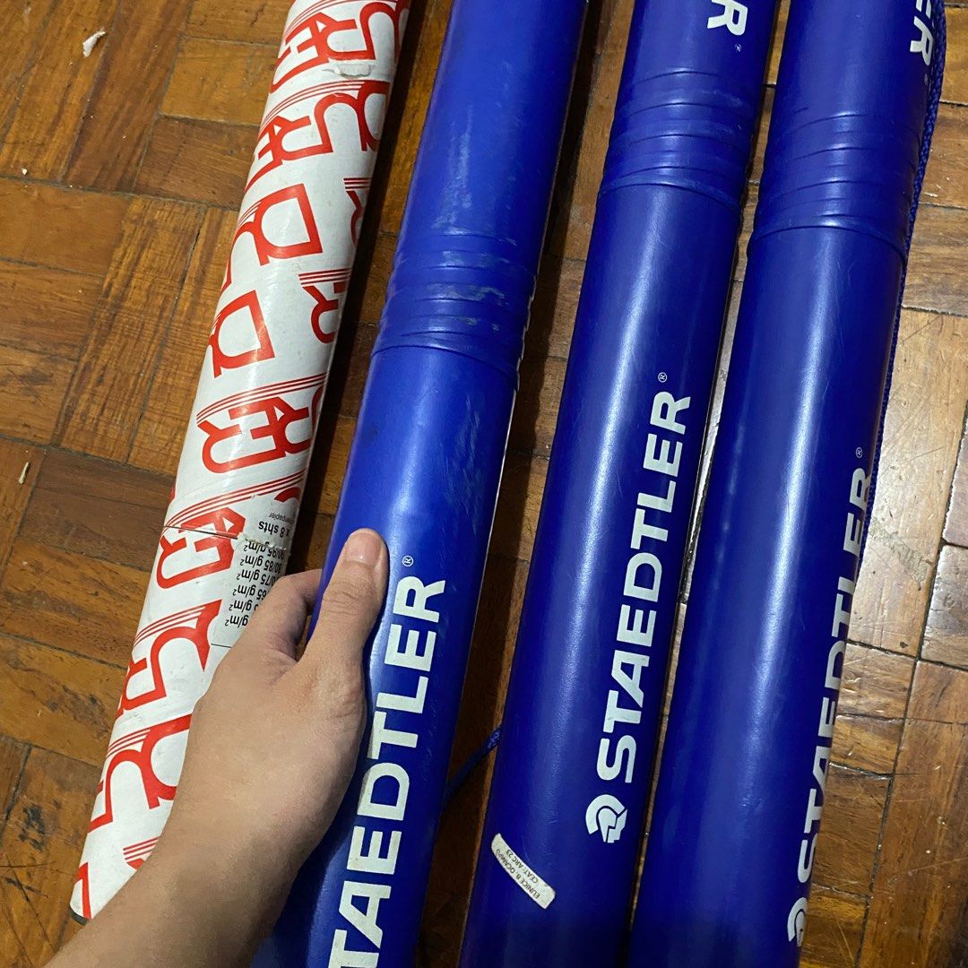 Staedtler Canisters (3 pcs) and Tracing Paper Freebie, Hobbies & Toys ...